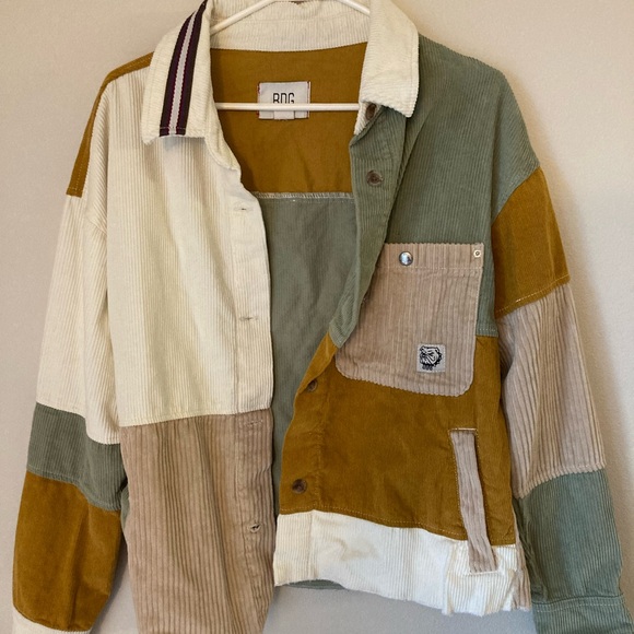 BDG | Jackets & Coats | Bdg Color Blocked Corduroy Jacket The Cutest ...